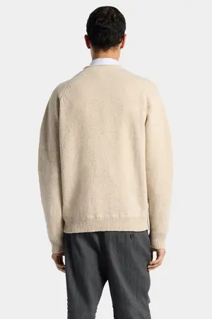 Dsquared2 Knitted Cardigan With Flag Patch