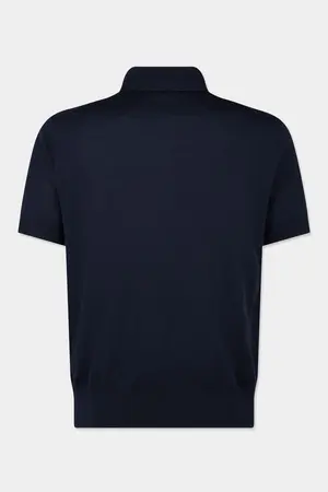 Dsquared2 Wool Short Sleeve Embroidered Polo