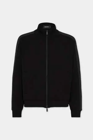 Dsquared2 Tape Zipped Sweatshirt - Black