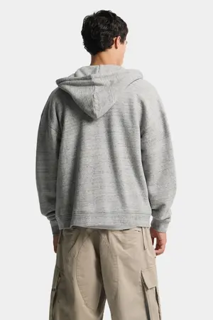 Dsquared2 Signature Relaxed Fit Zipped Hoodie