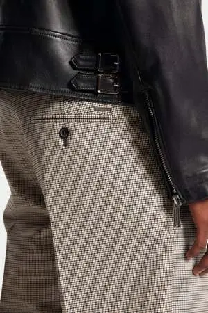 Dsquared2 Relaxed Fit Checkered Trousers