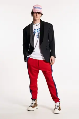 Dsquared2 Technical Track Pants - Grey