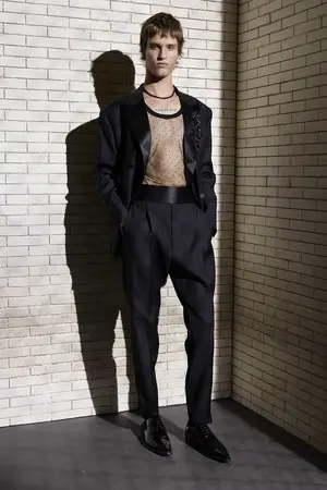 Dsquared2 Wool And Silk Tuxedo Trousers