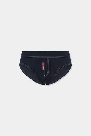 Dsquared2 Five Pockets Brief - Blue