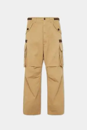 Dsquared2 Military Cargo Trousers - Beige