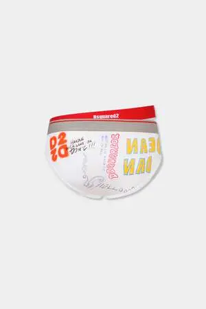 Dsquared2 Graffiti Logo Briefs