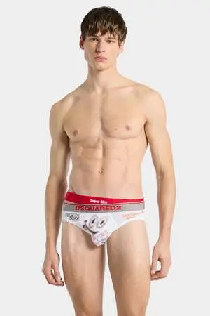 Dsquared2 Graffiti Logo Briefs