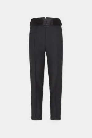 Dsquared2 Tailored One Pleat Evening Pants - Black