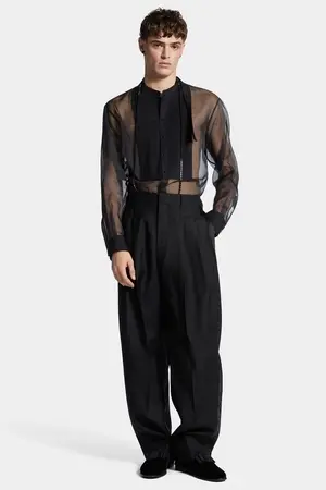 Dsquared2 Two Pleats Tuxedo Pant