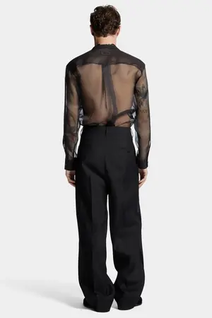 Dsquared2 Two Pleats Tuxedo Pant