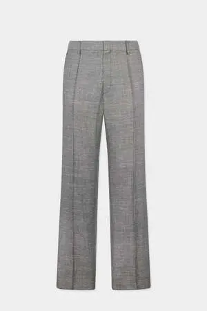 Dsquared2 Pied De Poule Relax Pant - Blue