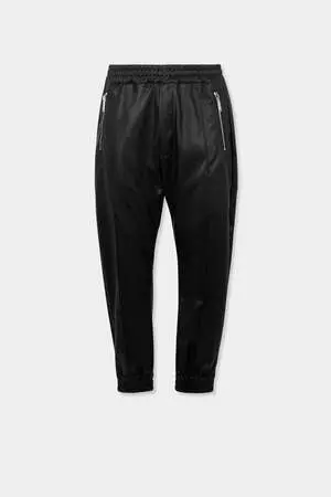 Dsquared2 Faux Leather Jogging Pants - Black