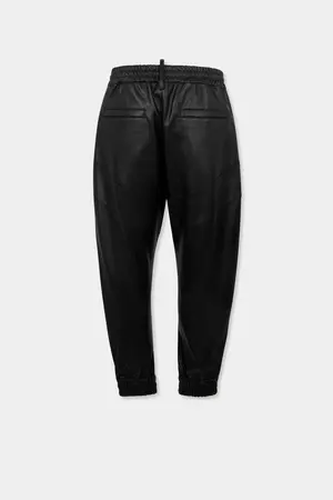 Dsquared2 Faux Leather Jogging Pants