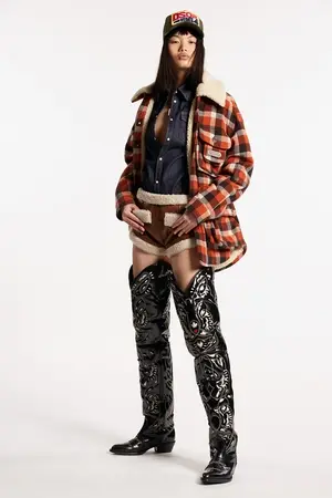 Dsquared2 Over-the-knee Cowboy Boots - Black
