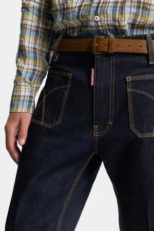 Dsquared2 Dark Wash Denim Jeans - Blue