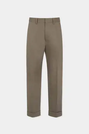 Dsquared2 Monkey Business Military Straight Pant - Beige
