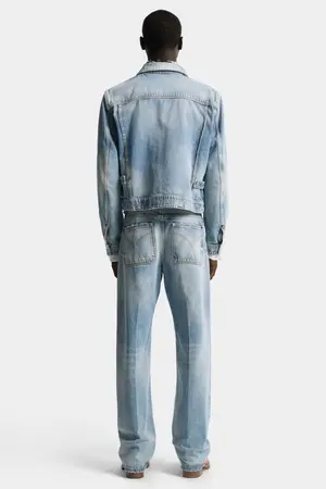 Dsquared2 Light Wash 70's Inspired Denim Pants