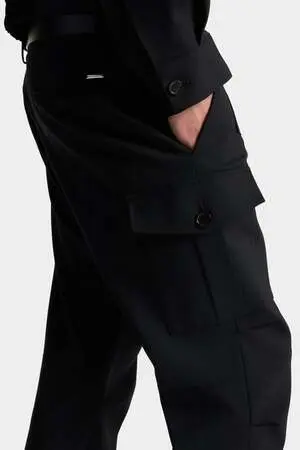 Dsquared2 Wool Blend Cargo Pants