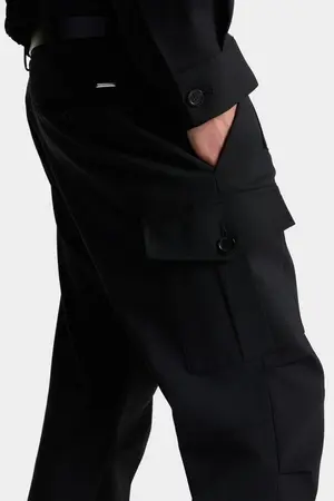 Dsquared2 Wool Blend Cargo Pants
