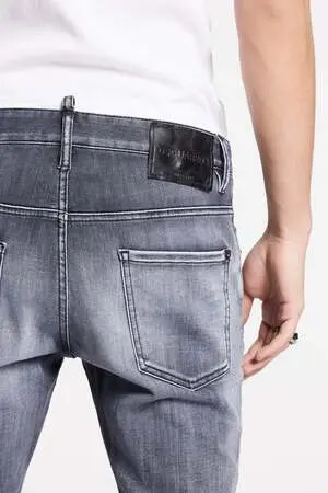 Dsquared2 Grey Proper Wash Super Twinky Jeans
