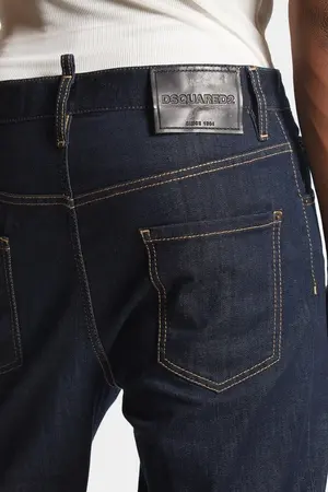 Dsquared2 Dark Rinse Wash 642 Jeans - Blue