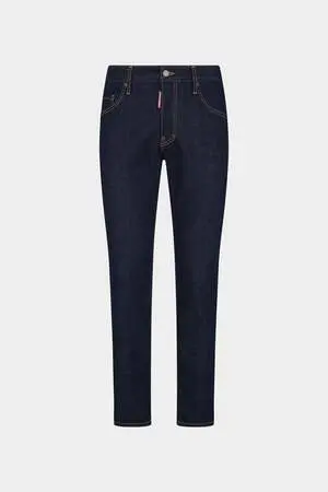 Dsquared2 Dark Rinse Wash Skater Jeans - Blue