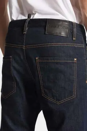 Dsquared2 Dark Rinse Wash Skater Jeans
