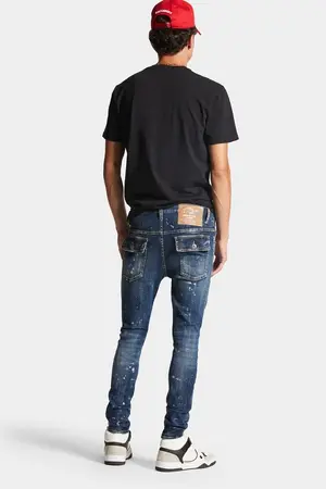 Dsquared2 Dark Moldy Wash Super Twinky Jeans