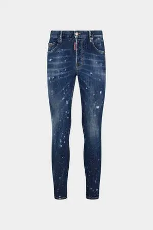 Dsquared2 Skinny Fit Jeans With Distressed Details - Blue