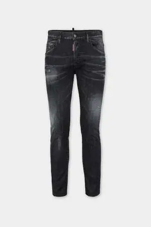 Dsquared2 Easy Wash Skater Jeans - Black