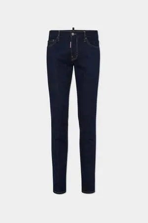 Dsquared2 Dark Rinse Wash Slim Jeans - Blue