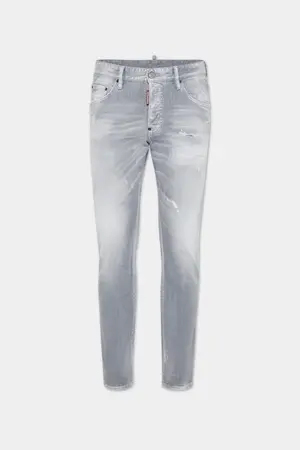 Dsquared2 Brushed Wash Skater Jeans - Grey