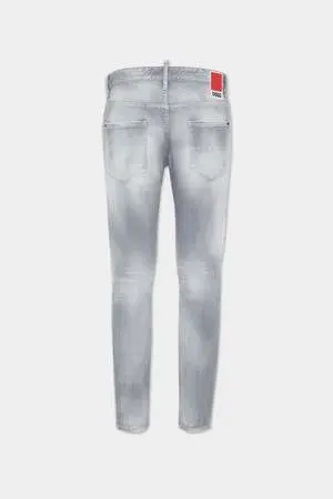 Dsquared2 Brushed Wash Skater Jeans - Grey