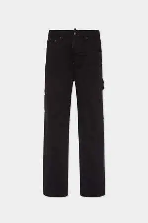 Dsquared2 Bull Loose Carpenter Jeans - Black