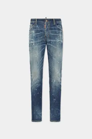 Dsquared2 Medium Galaxy Wash Cool Guy Jeans - Blue