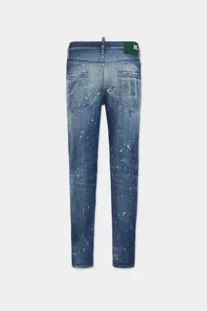 Dsquared2 Medium Galaxy Wash Supertwinky Jeans - Blue