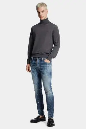 Dsquared2 Medium Galaxy Wash Supertwinky Jeans - Blue