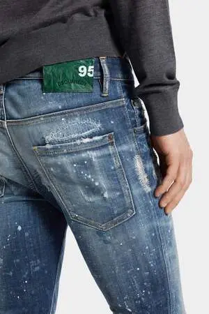 Dsquared2 Medium Galaxy Wash Supertwinky Jeans - Blue