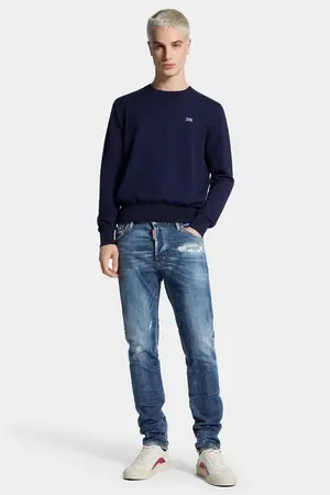 Dsquared2 Medium Wash Cool Guy Jeans - Blue