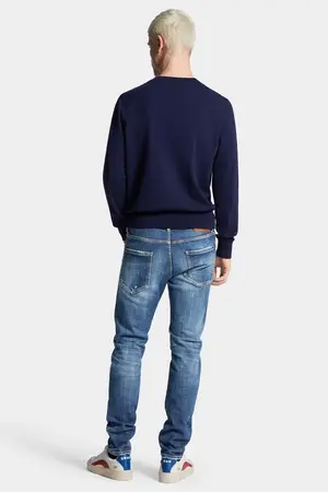 Dsquared2 Medium Wash Cool Guy Jeans - Blue