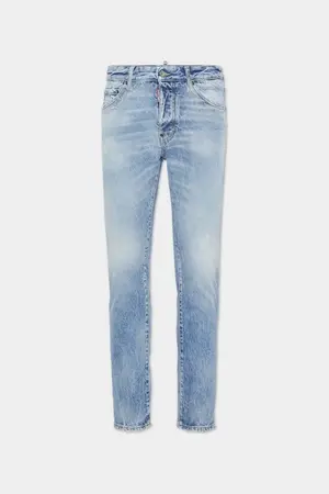 Dsquared2 Light Wash Cool Guy Jeans - Blue