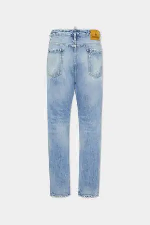 Dsquared2 Light Wash London Bro Jeans