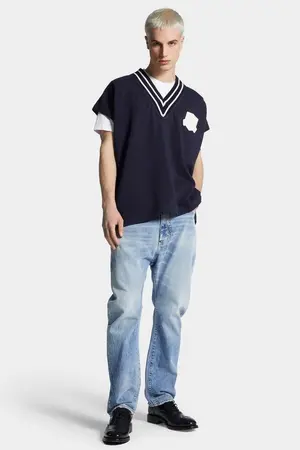 Dsquared2 Light Wash London Bro Jeans