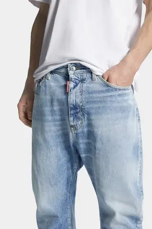 Dsquared2 Light Wash London Bro Jeans