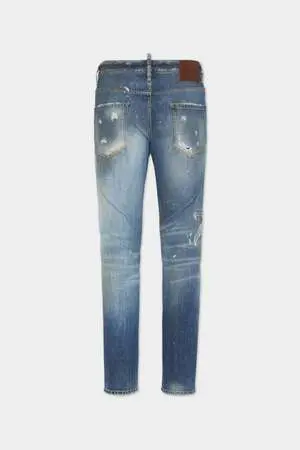 Dsquared2 Medium Sand Wash Cool Guy Jeans - Blue