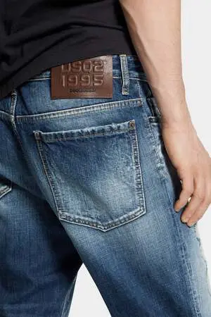 Dsquared2 Medium Fraded Wash Bro Jeans