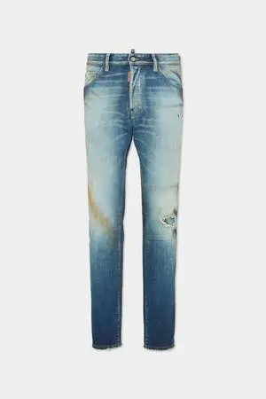 Dsquared2 Medium Rusty Wash Cool Guy Jeans - Blue