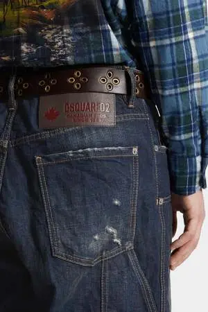Dsquared2 Dark Dust Wash Loose Carpenter Jeans