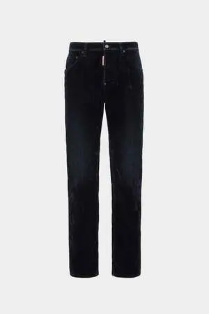 Dsquared2 Flocked Corduroy Jeans - Blue