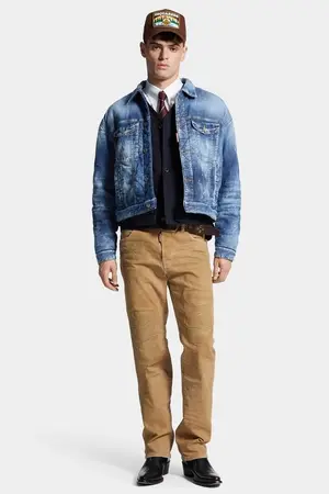 Dsquared2 Bull Leatherette Wash 642 Jeans - Black